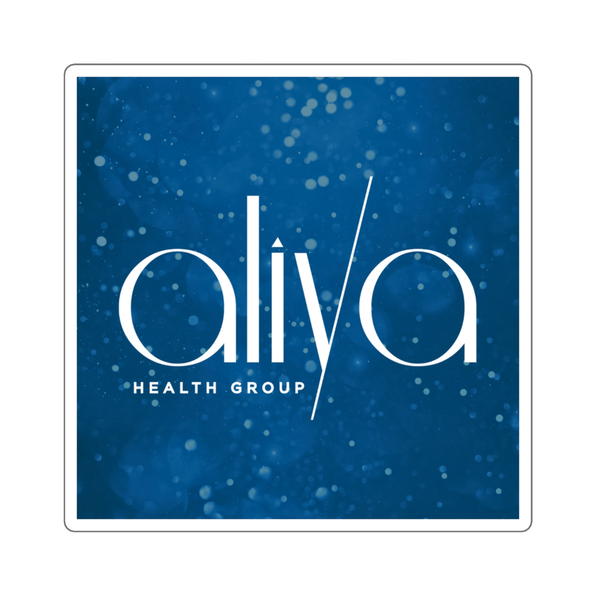 Aliya Logo Square Sticker – Aliya Shop